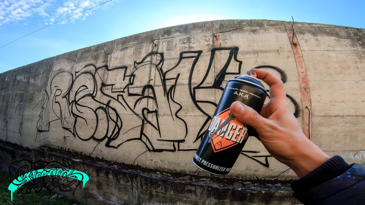 🔥 Exploring New Clean Walls & Negative Graffiti Piece 🔥 - RESAKS - YouTube