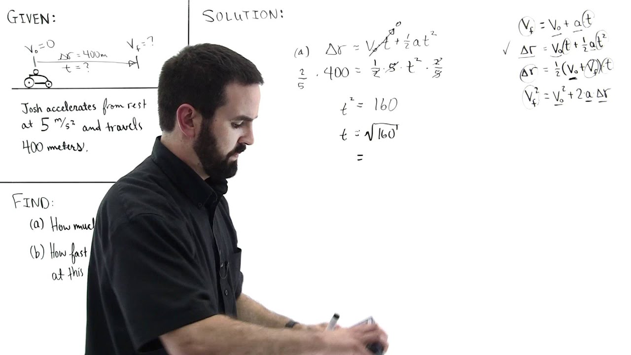 1 D Translational Motion Example 2 YouTube 1-d-translational-motion-example-2-youtube
