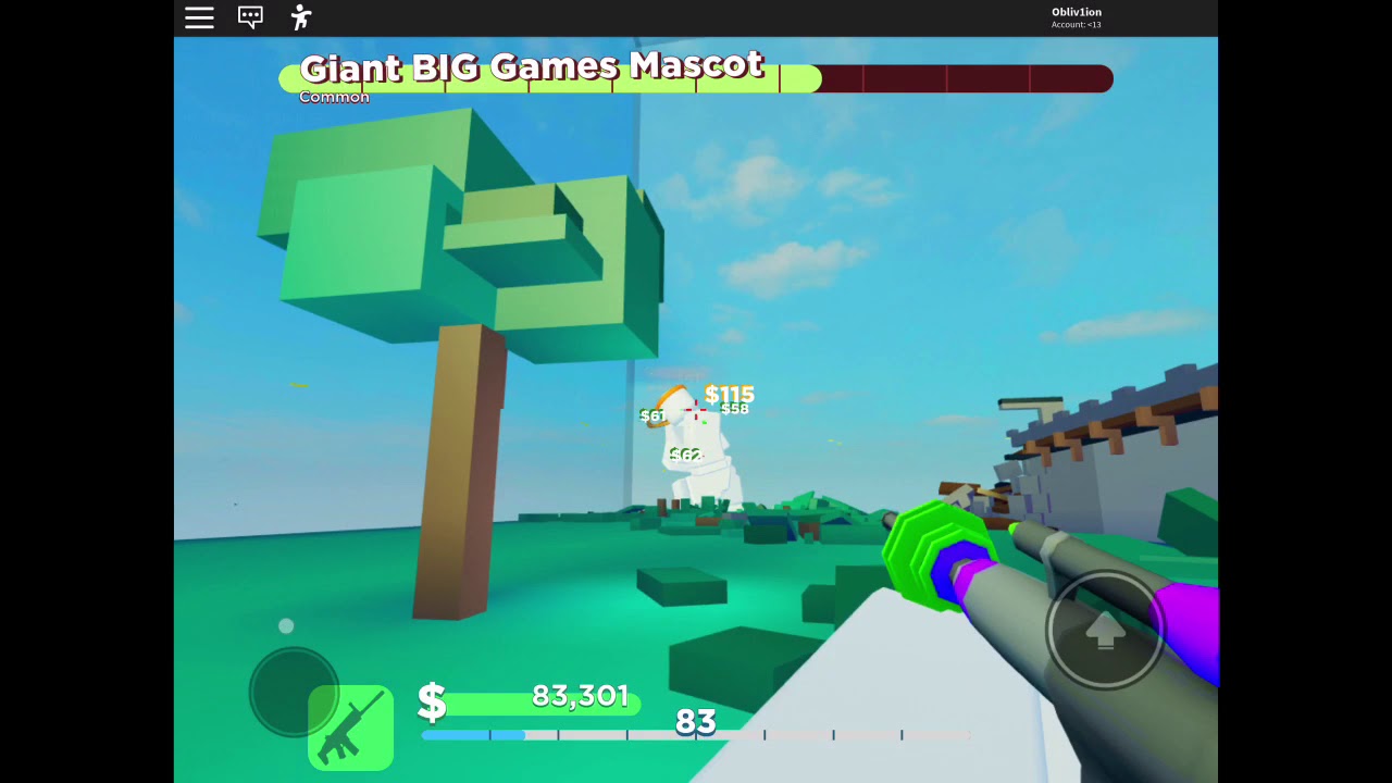 Roblox Let’s Play #1 giant Survival - YouTube