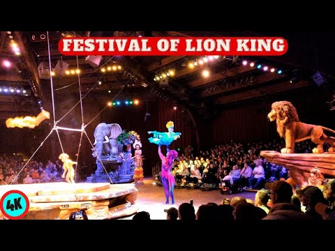 The Lion King Show COMPLETE UNCUT 2024 Disney's Animal Kingdom POV [4K]