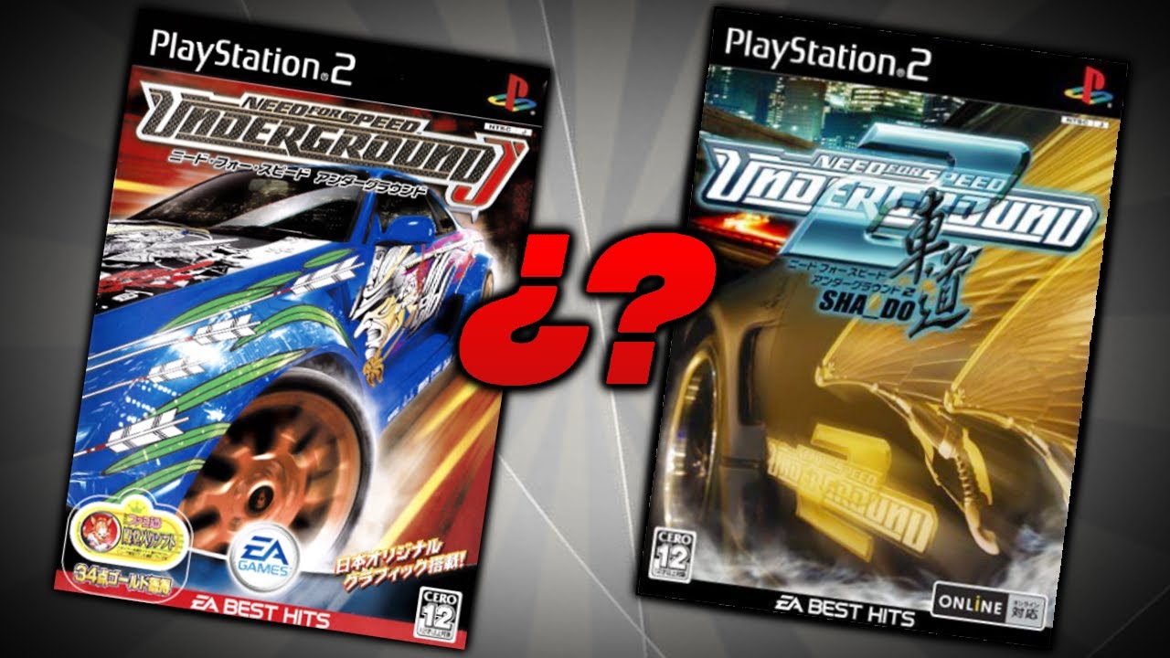NFS UNDERGROUND J-TUNE y NFS UNDERGROUND 2 SHA_DO | ¿VALEN LA PENA ...