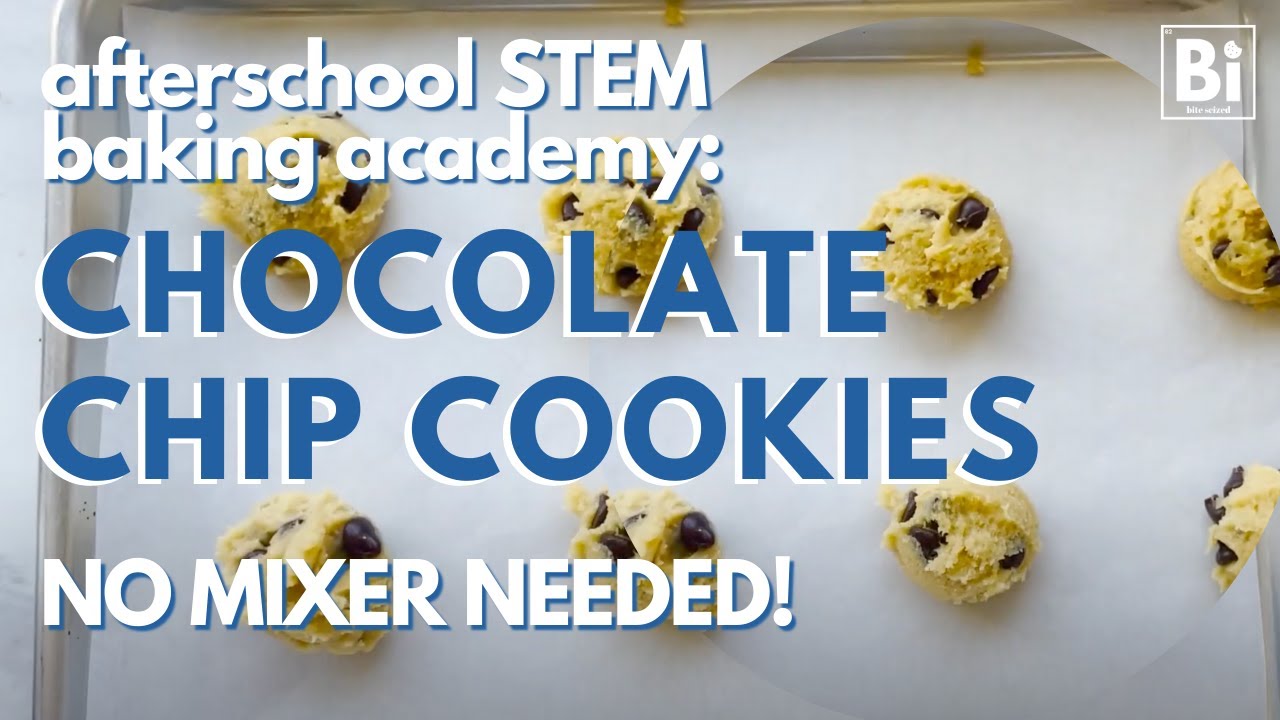 In a Minute: Chocolate Chip Cookies [After School Baking Academy] - YouTube