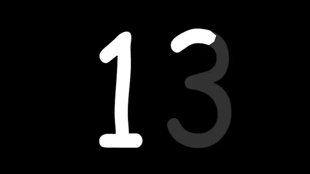 Belajar Cara Menulis Angka 13 (Bahasa Indonesia) - YouTube