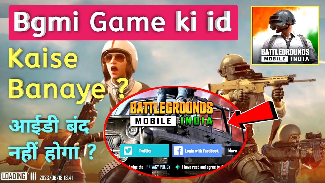 Bgmi Game Ki ID Kaise Banaye | How to Create Battlegrounds Mobile India ...