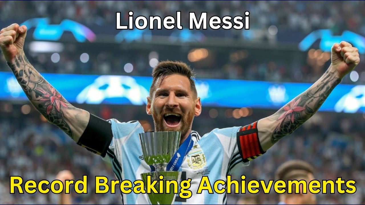 Messi’s Record Breaking Achievements | FC Barcelona | ESPN - YouTube