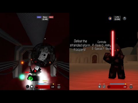 Star Wars Heroes vs Villains HOW TO UNLOCK DARTH BANE/Lich boss fight ...