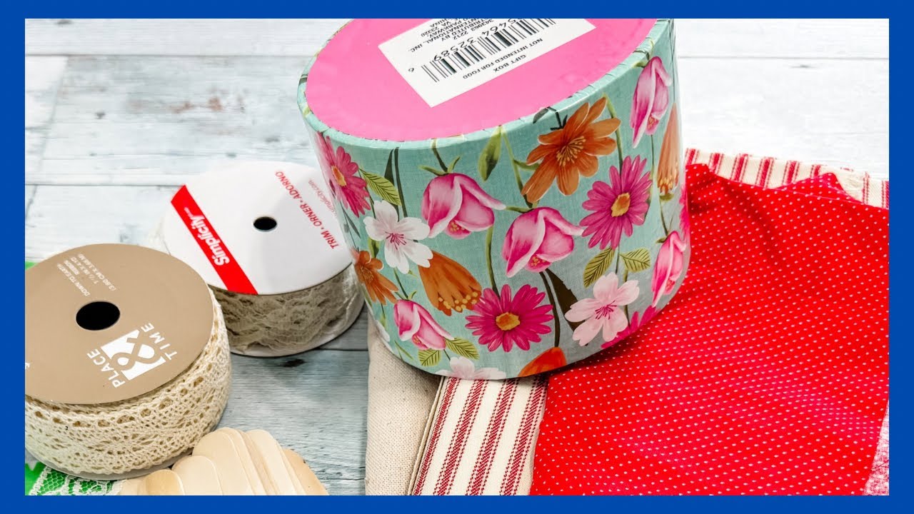 Americana Hanger Decor || Quick & Easy Craft || Just 1 DIY - YouTube