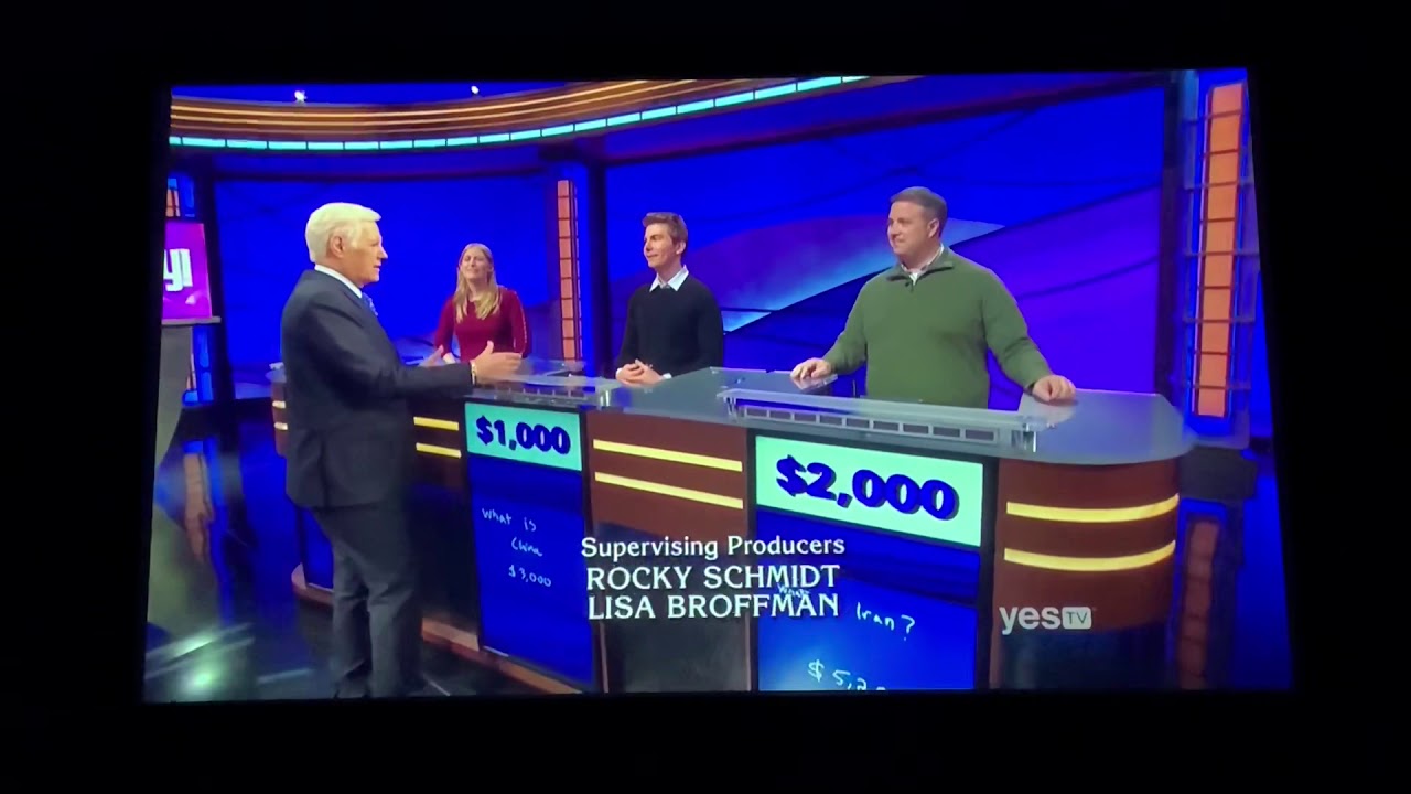 Jeopardy (short) end-credits - Katie Needle Day 2 (1/10/20) - YouTube
