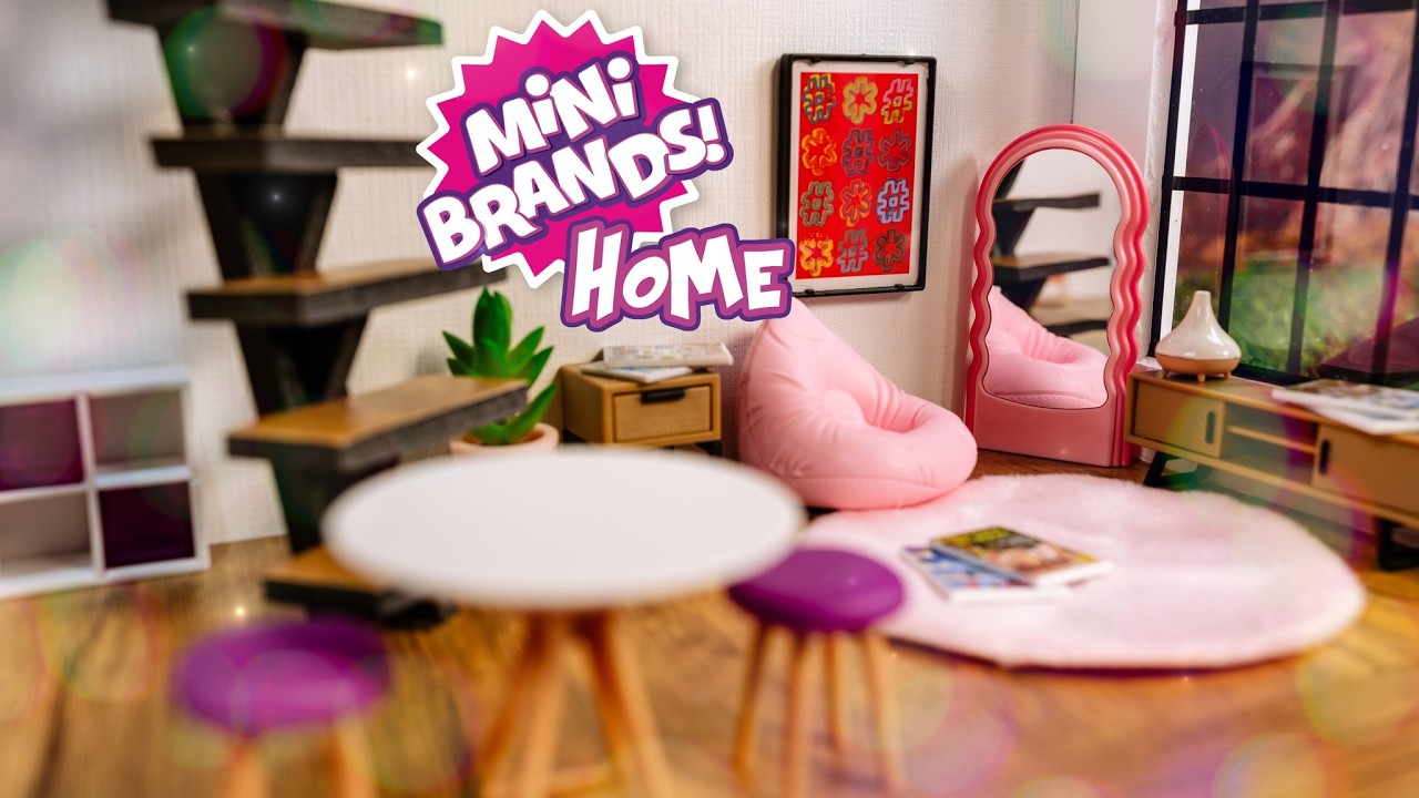 Mini Brands Home | Are They A Good Size For Barbie? DIY Mini House ...