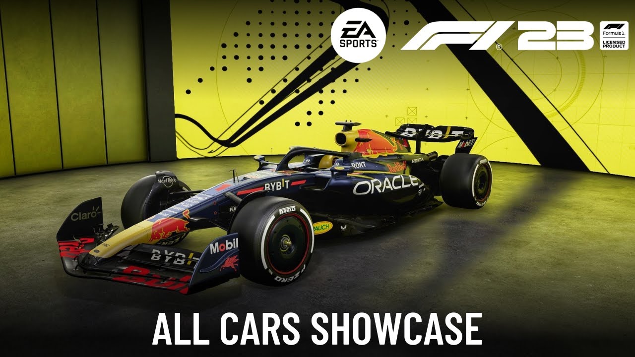 F1 23 - All Cars (F1 F2 & Supercars) Showcase - YouTube