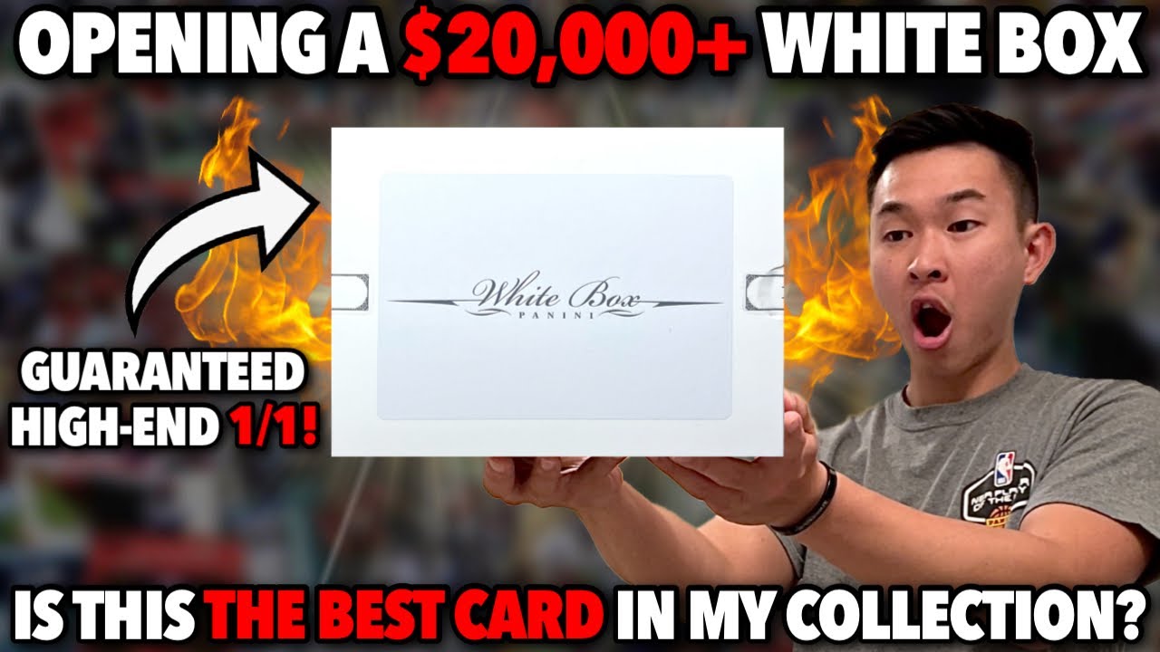 OPENING A $20,000+ WHITE BOX FROM PANINI'S CUSTOMER SERVICE (GUARANTEED ...