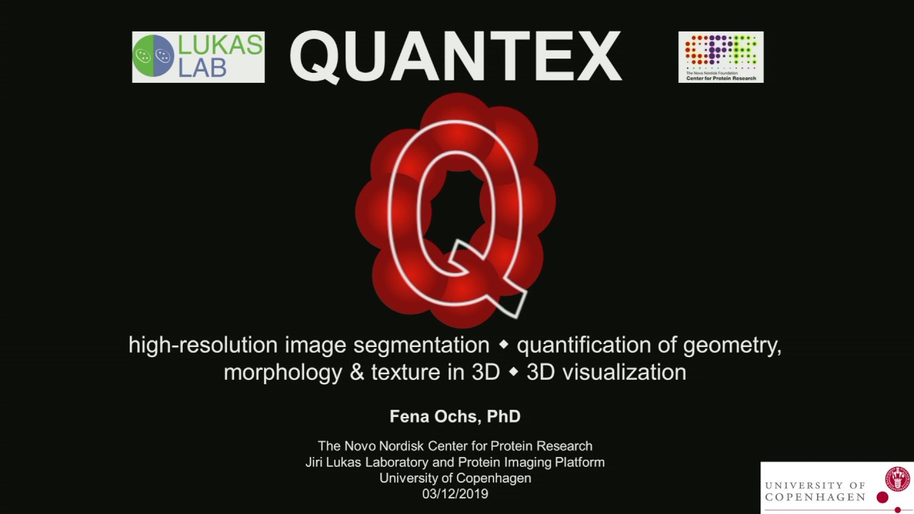 QUANTEX (Version 1.0): Webinar - YouTube