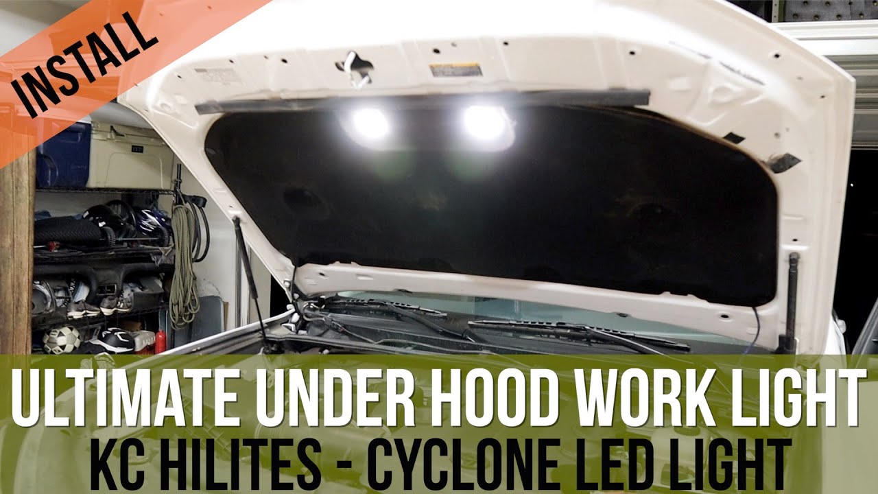 Ultimate Under Hood Work Light on 5th Gen Toyota 4Runner - KC HiLites ...