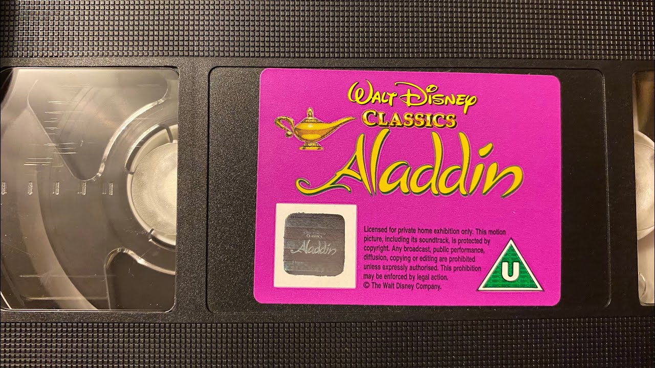 Closing to Aladdin (1994) - YouTube