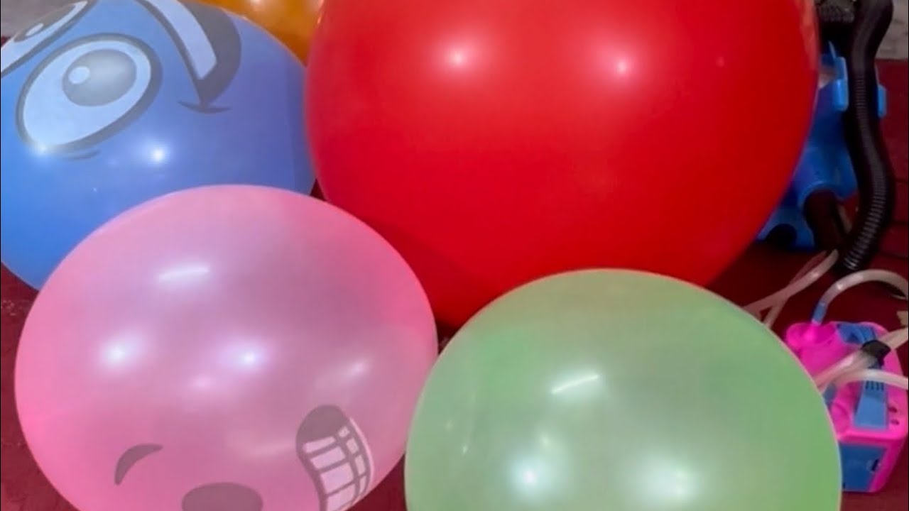 1 Big Balloon 4 medium size Balloon 3 electric Balloon pump ?… - YouTube
