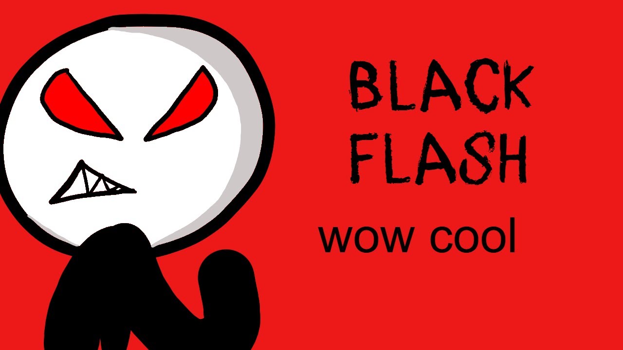 Black Flash (Animation) epilepsy warning - YouTube