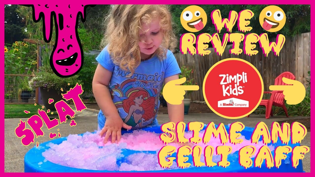 WE REVIEW ZIMPLI KIDS SLIME AND GELLI BAFF! - YouTube