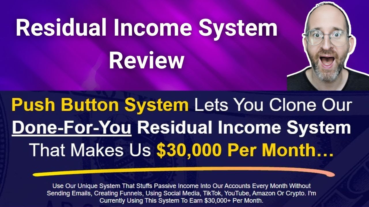 Residual Income System Review YouTube residual-income-system-review-youtube