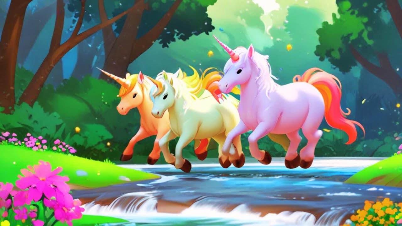 Rainbow Gallop: Magical Unicorn Adventures | The Unicorn Song | Nursery ...