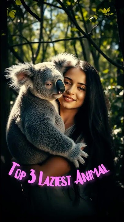 Top 3 Laziest Animals on Earth 🦥😴 - YouTube