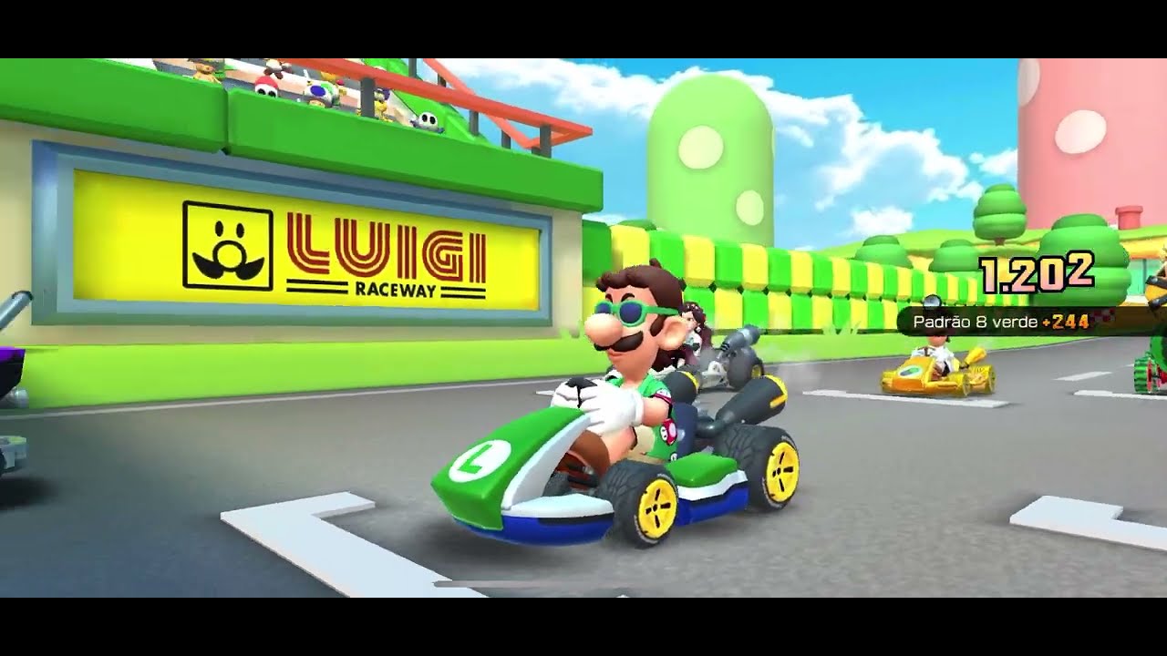 Mario Kart Tour - N64 Luigi Raceway - YouTube