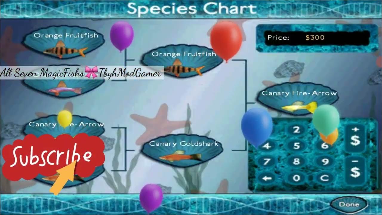 Breed 3rd, 4rth, 5th, 6th, 7th magic fish in fish tycoon lite full ...