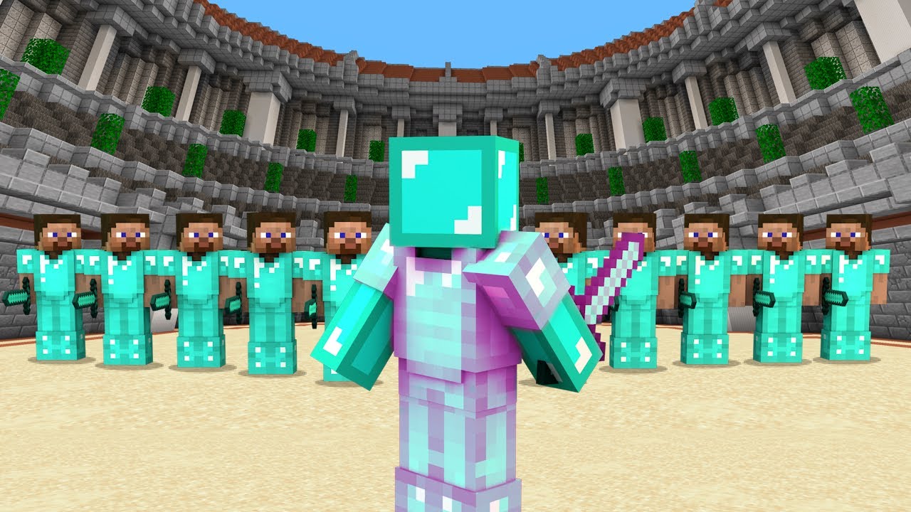 I Hosted an Extreme 1v10 Event! - YouTube