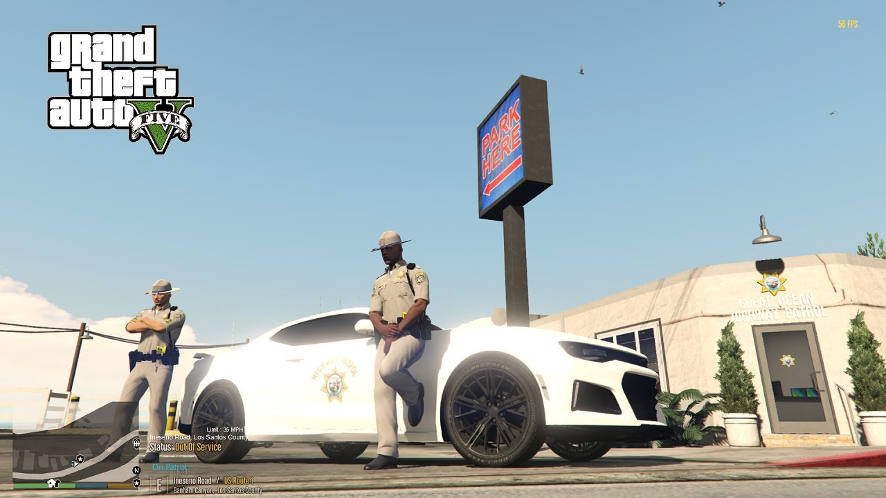 LSPDFR GTA V GTA 5 SAHP Training Day Speed Enforcement Certification ...