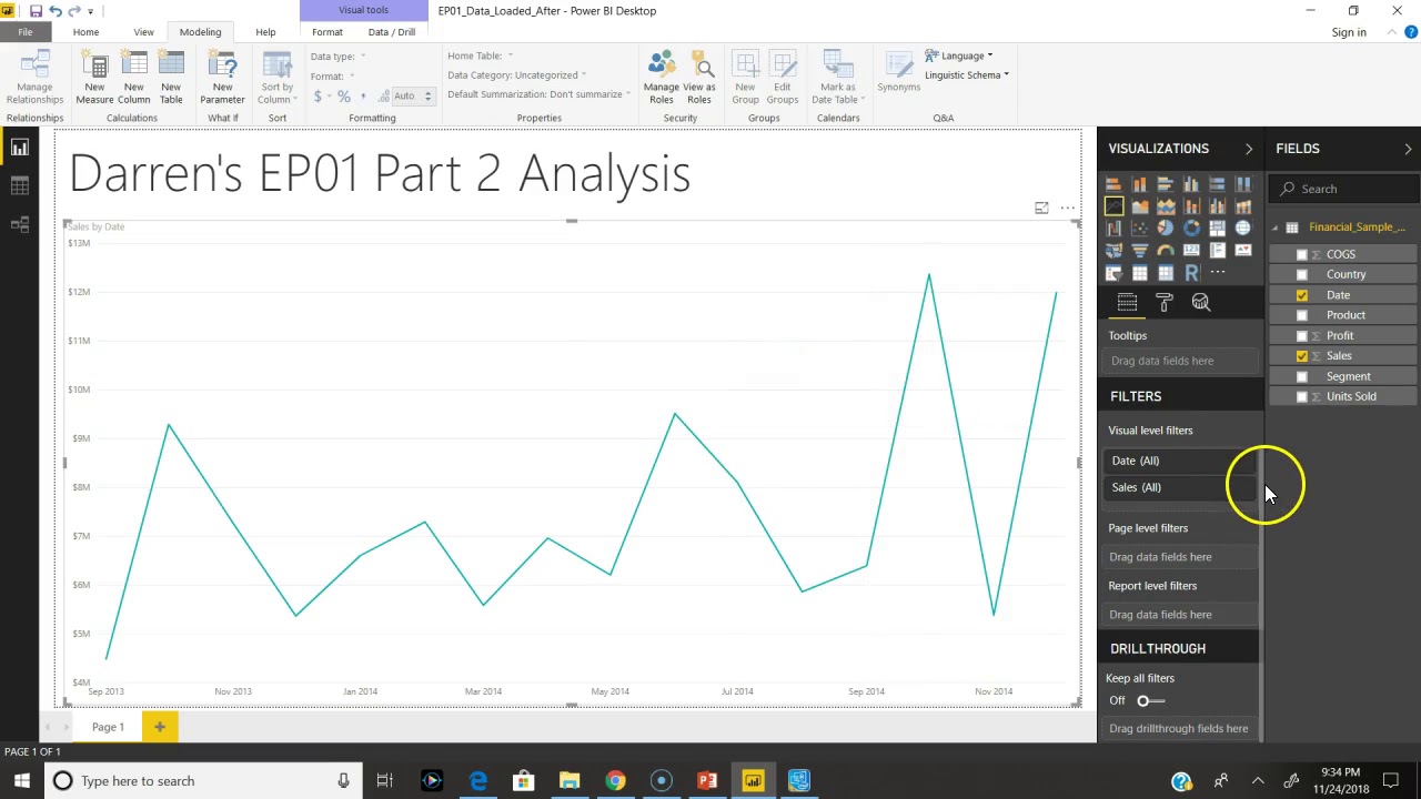 Ep02 How To Analyze Fixed Width Files After Import Using Powerquery And Power Bi Desktop Youtube