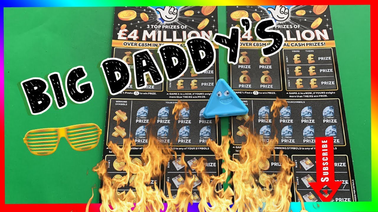 £4 Million Black Scratch Card (please note this was pre recorded last ...