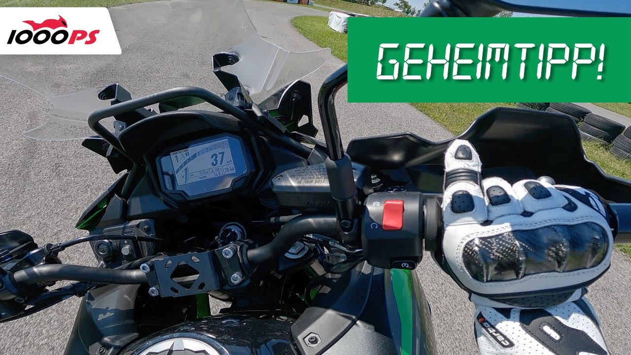 Video: Cooler als Du denkst! Kawasaki Versys 650 Bestzeit auf der ...
