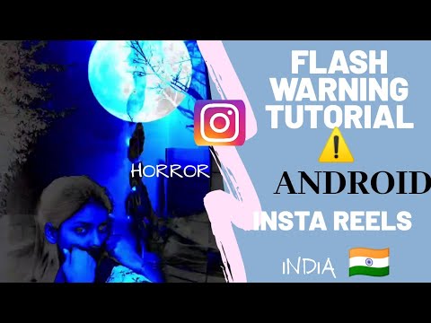Flash warning tutorial Android|Flash Warning trend|Flash warning Instagram Reels|Tiktok trend ...