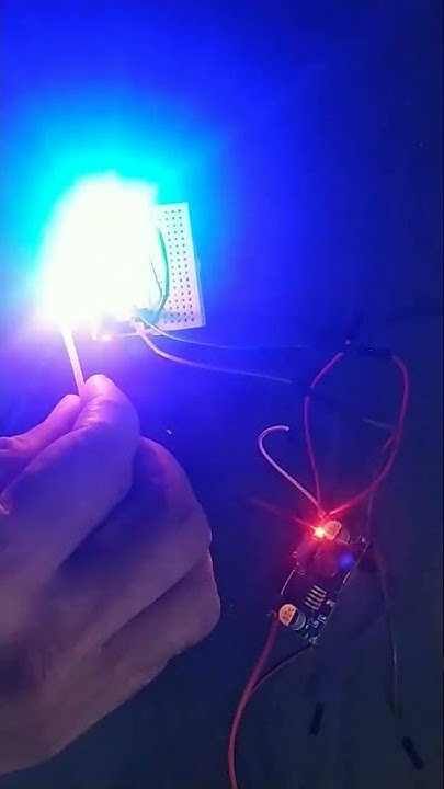 fire detection sensor without Arduino - YouTube