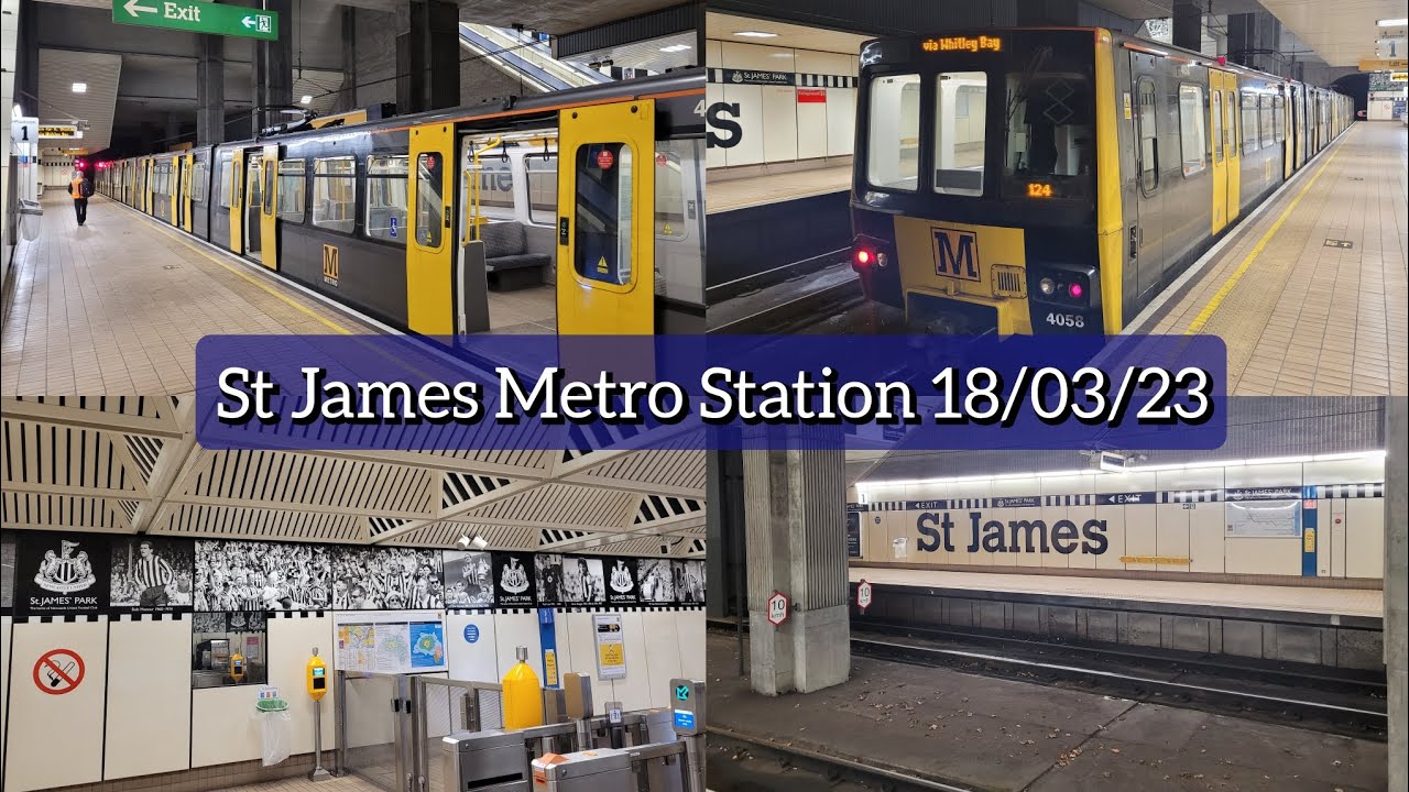 St James Metro Station | 18/03/23 - YouTube