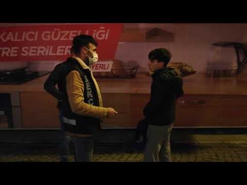Maskesiz gençle bekçiler arasında amansız kovalamaca kameraya yansıdı