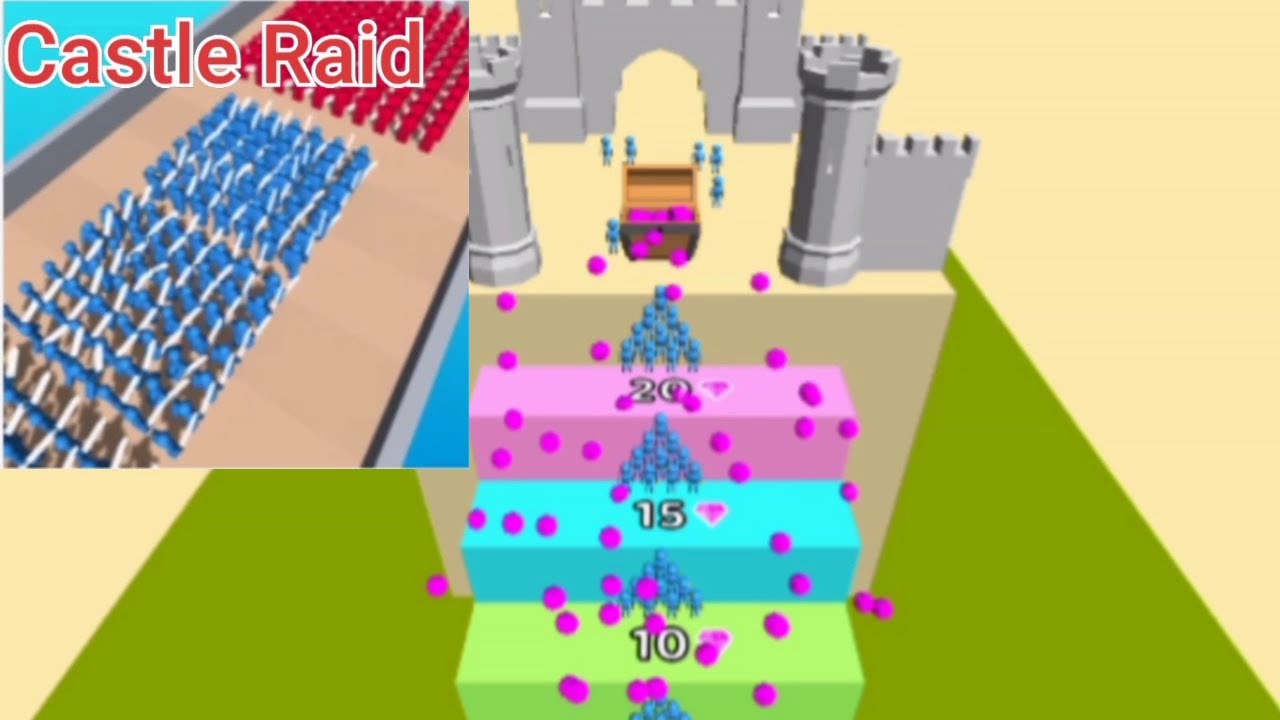 Castle Raid 3D - Gameplay Walkthrough Levels 2-6 (Android) Part 1 ...