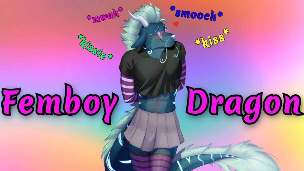 [Furry ASMR] Loving Kisses from a Femboy Dragon [3Dio] - YouTube