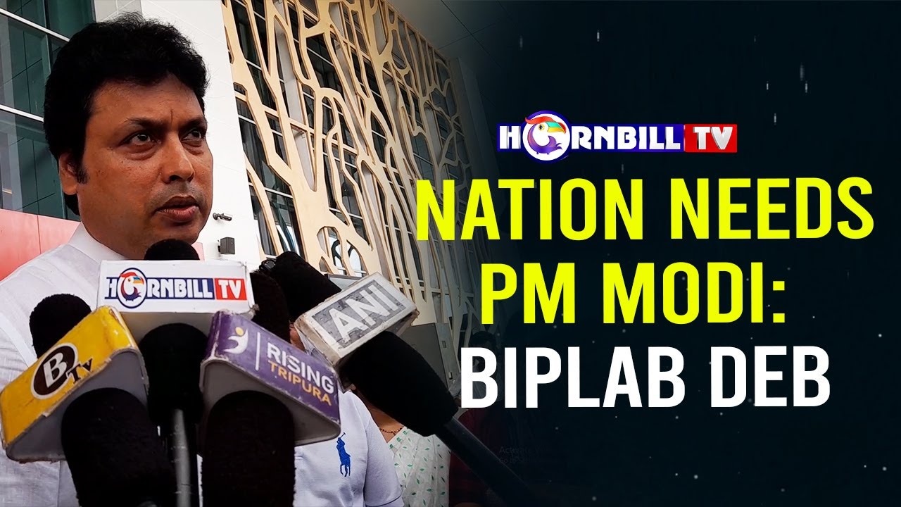 NATION NEEDS PM MODI: BIPLAB DEB - YouTube