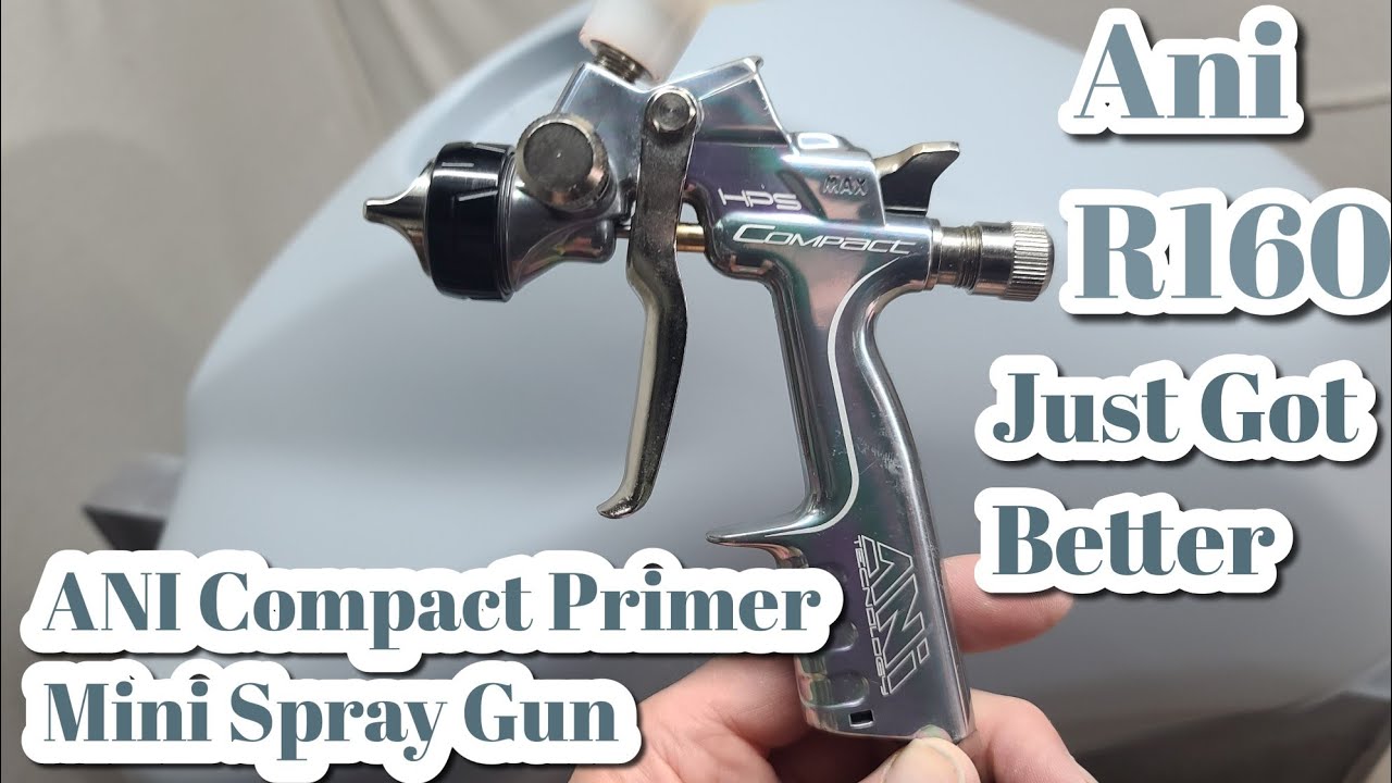 ANI R160 Compact 1.8 Primer Mini Spray Gun - YouTube