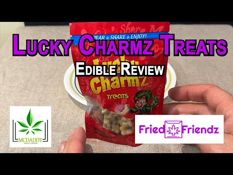 Edible Review - Lucky Charmz THC Cereal Bar - Fried Friendz - YouTube