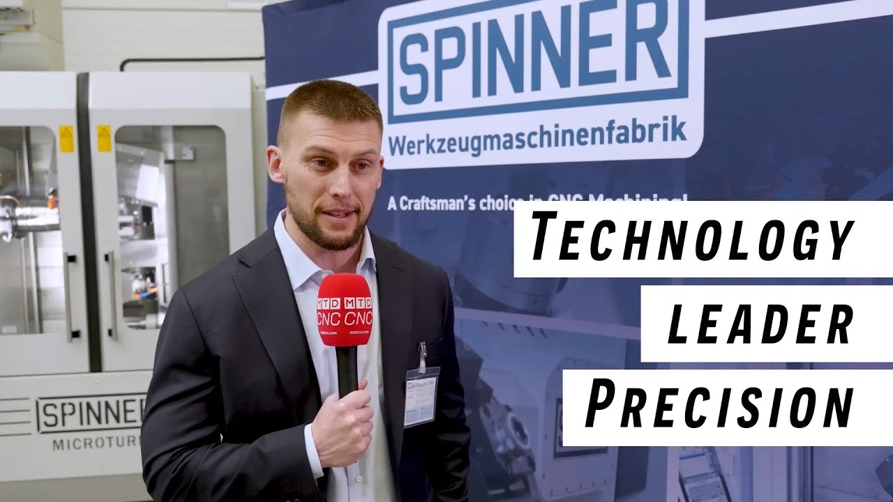 SPINNER CNC machines: Feedback from Kurt Franchuk, Sales Partner - YouTube