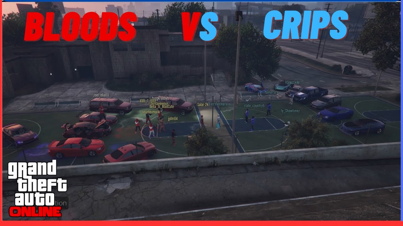 GTA 5 ONLINE BLOODS VS CRIPS ( PART 2 ) | LIVE | BEEFING | SHOOTING ...
