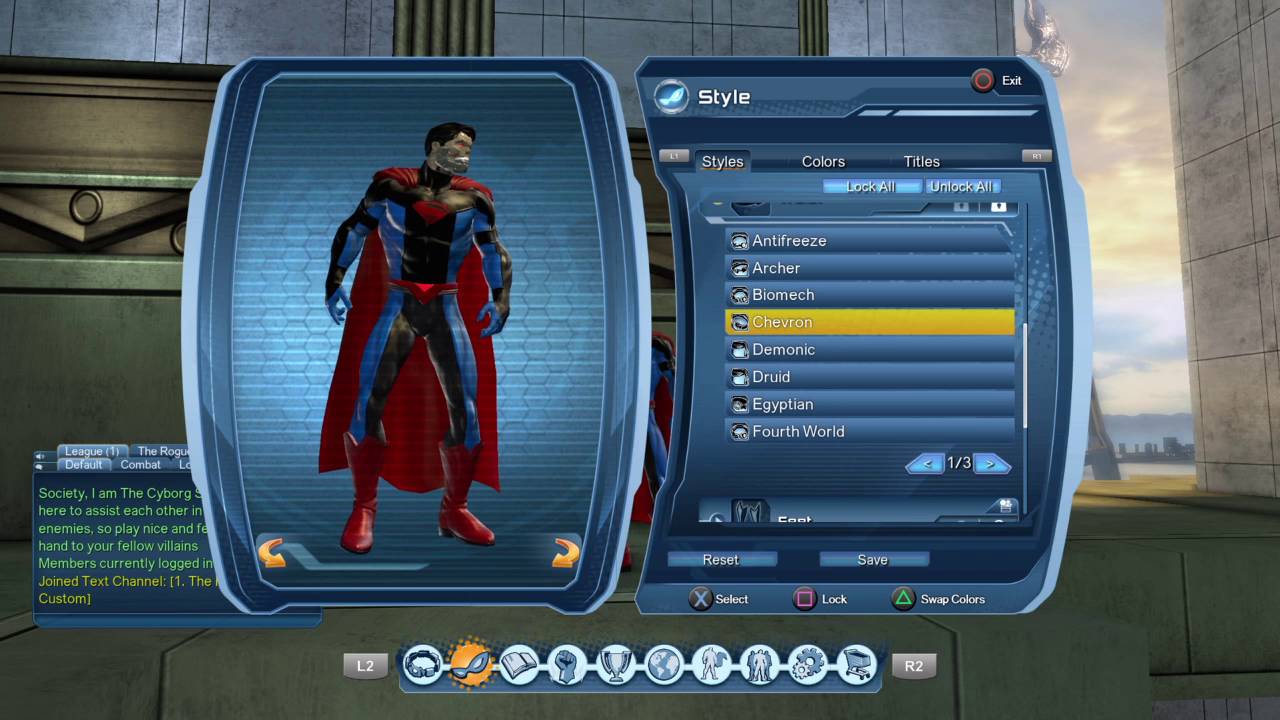 DCUO: Cyborg Superman New 52 Style - YouTube