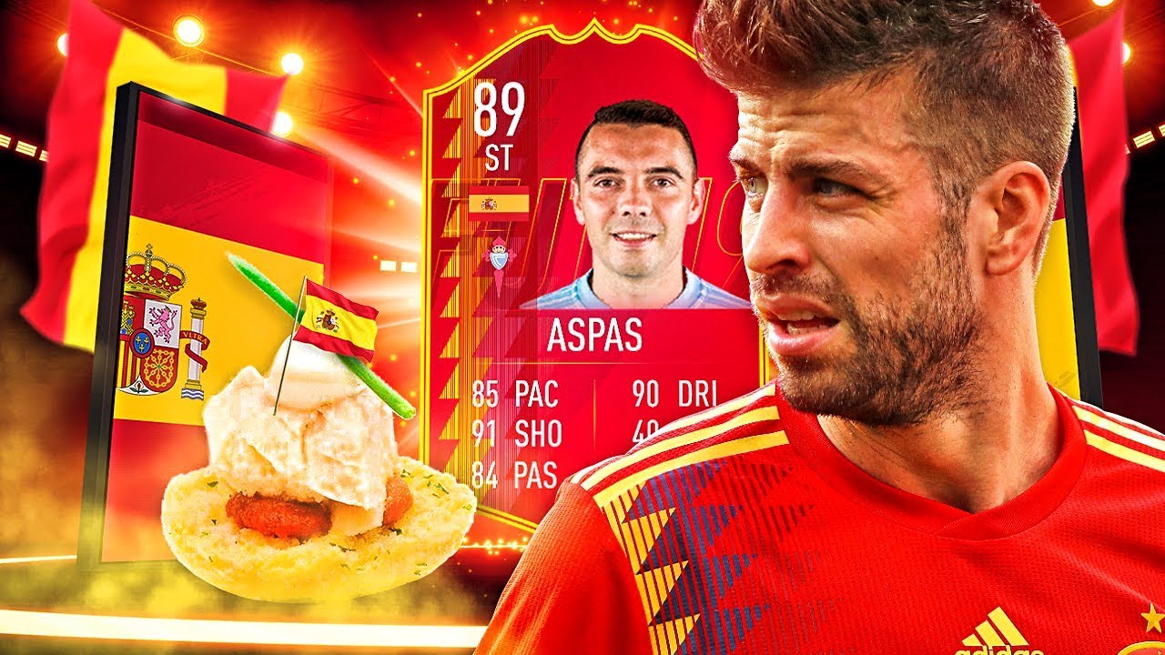 BETTER THAN SUAREZ?! 89 RATED LA LIGA SBC IAGO ASPAS! FIFA 19 Ultimate ...
