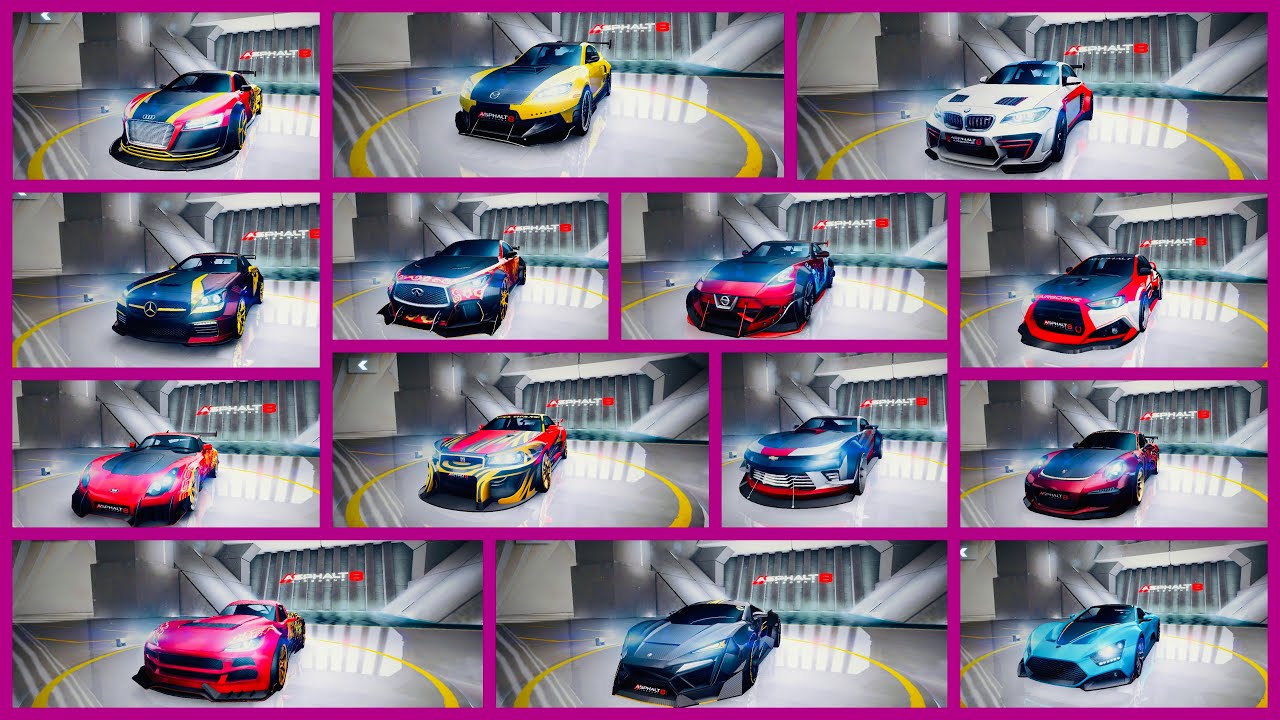 Asphalt 8, Racing With All Kind of Special Edition Cars in Multiplayer🔥 ...
