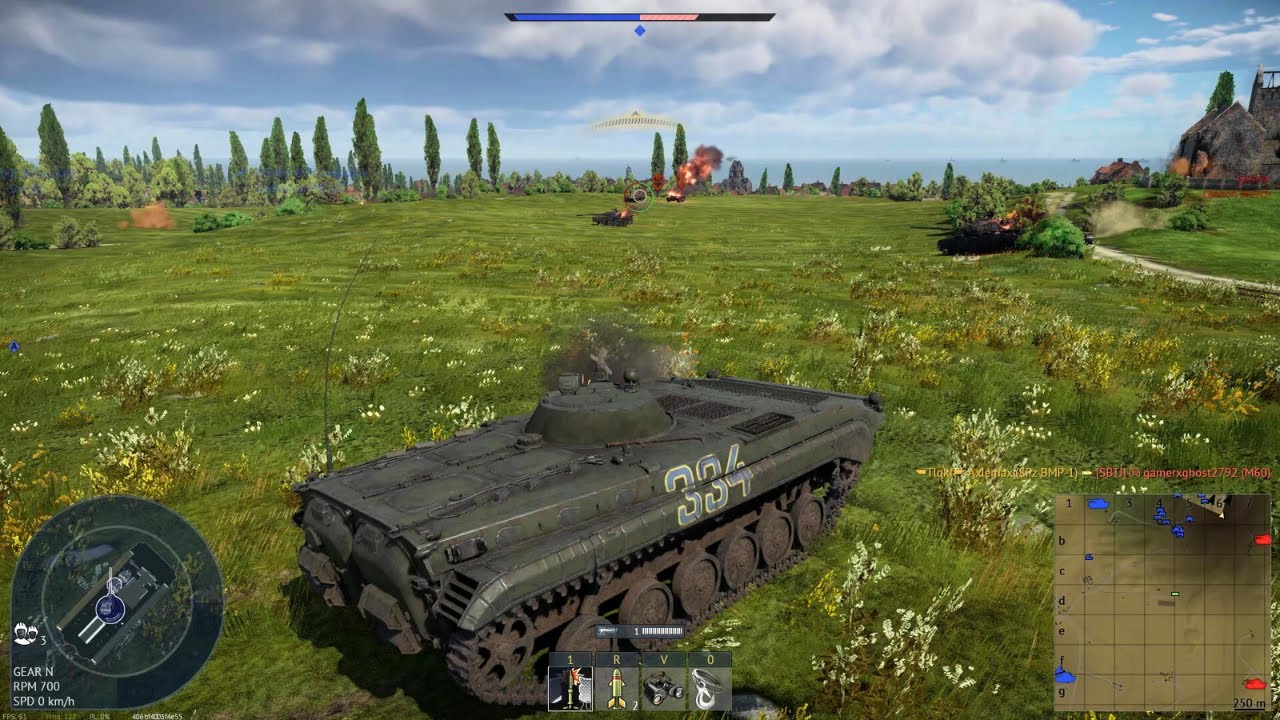 Bmp-1 behind Enemy Lines in War Thunder - YouTube