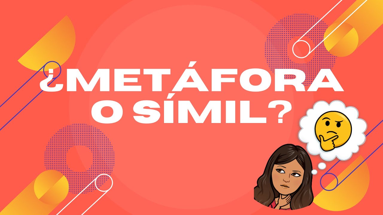 ¿Metáfora o símil? - YouTube