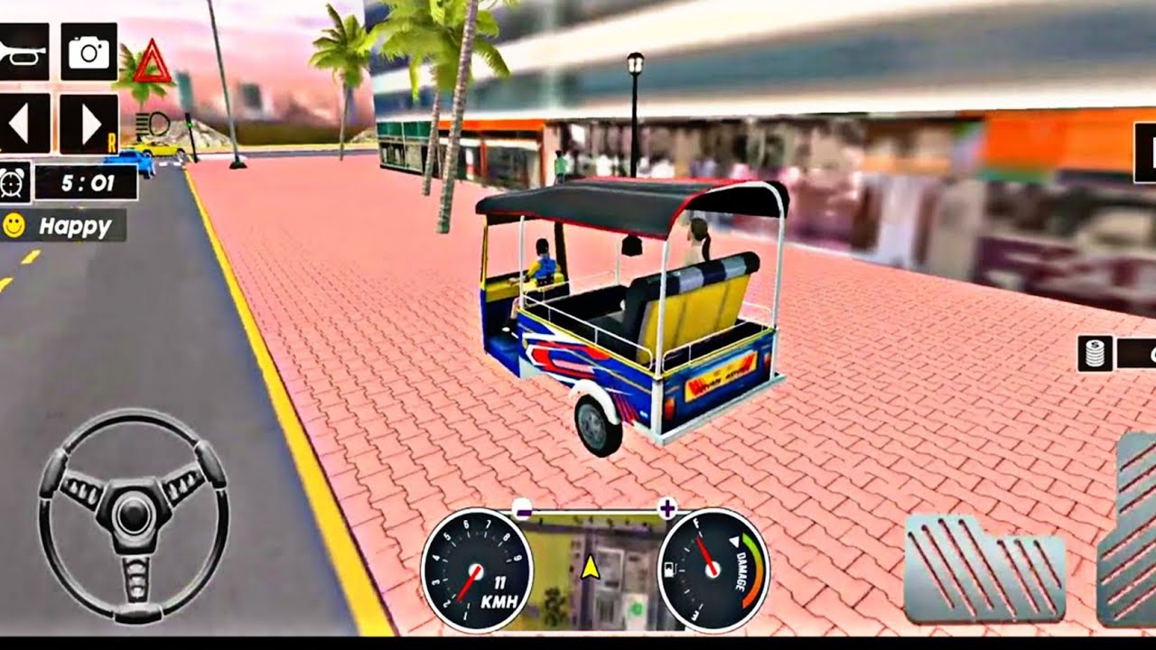 E- Rickshaw simulator ultimate games Tuk Tuk Auto rickshaw simulator ...