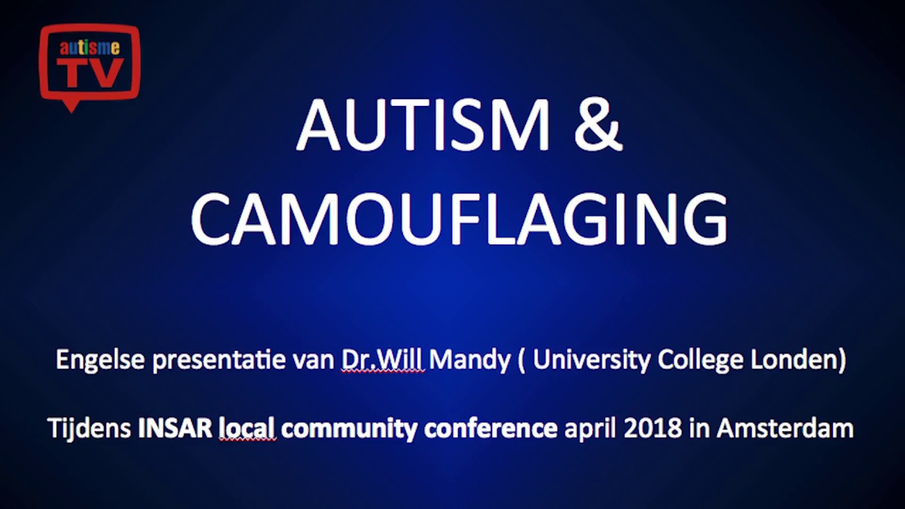 Autism & Camouflaging - YouTube