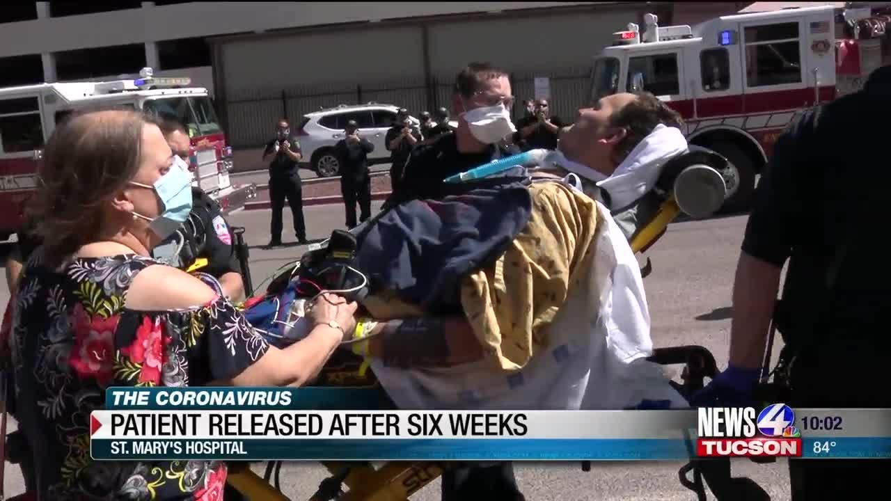 Retired Tucson Fire Paramedic leaves hospital after surviving COVID-19 ...
